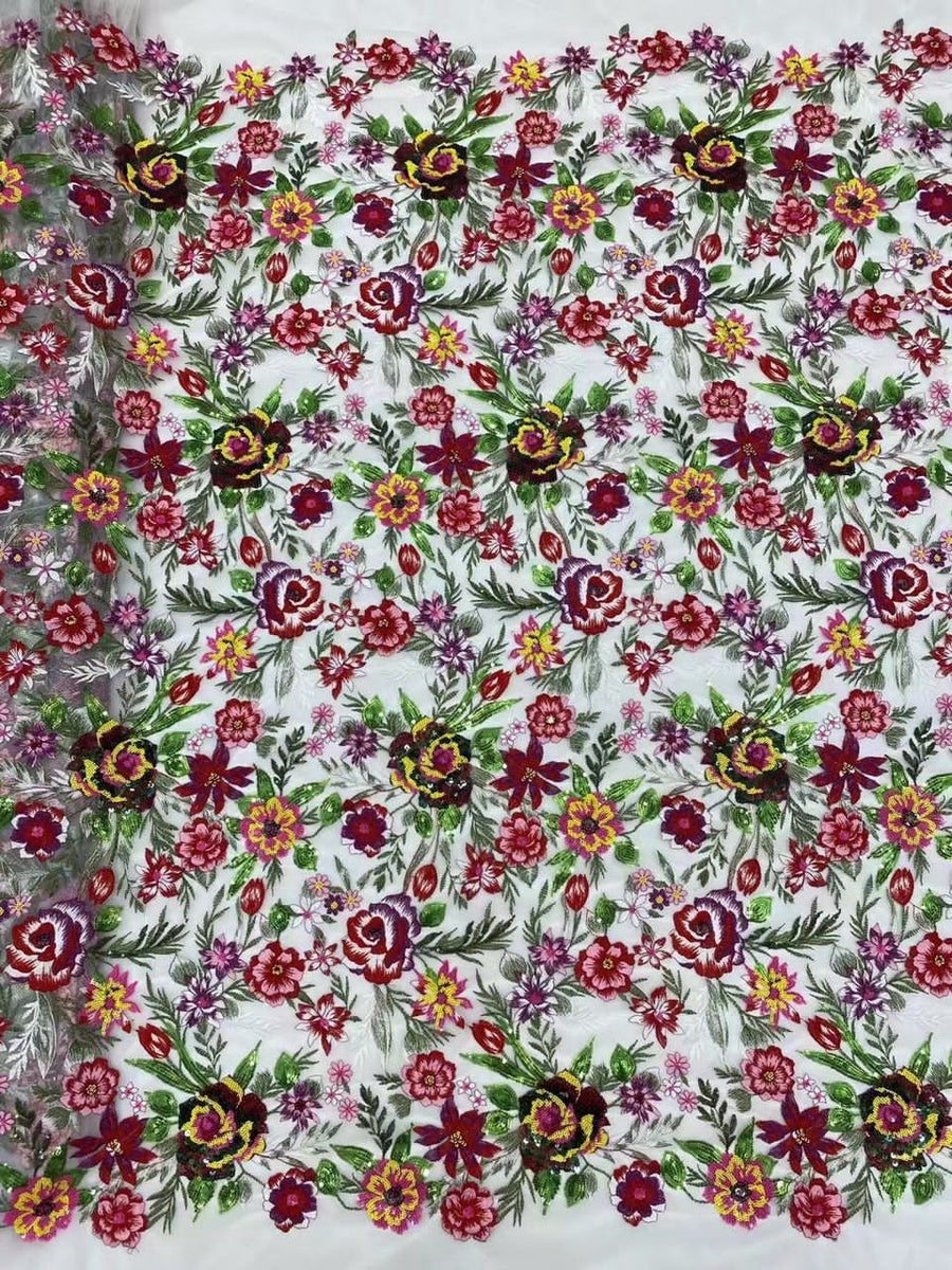 Mandy Lace Fabric – Fabricsutra